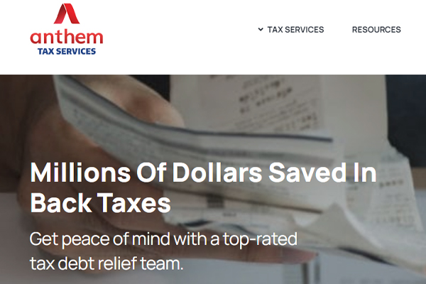 Review Of Anthem Tax Services - Services, Offers, Costs and Drawbacks